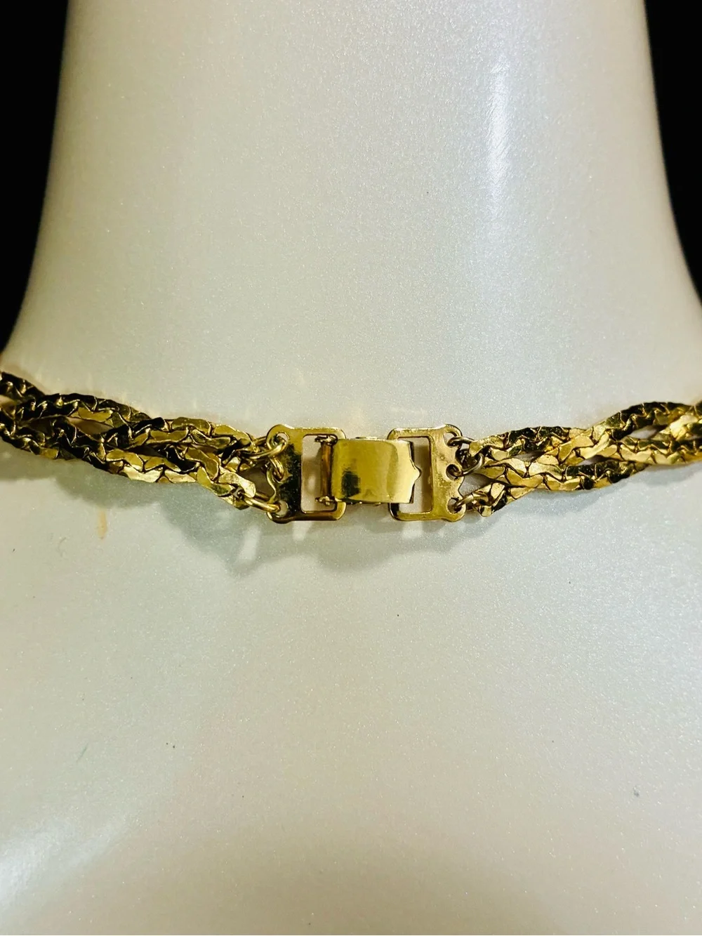 Napier | Jewelry | Napier Gold Braided Textured Choker Necklace | Poshmark